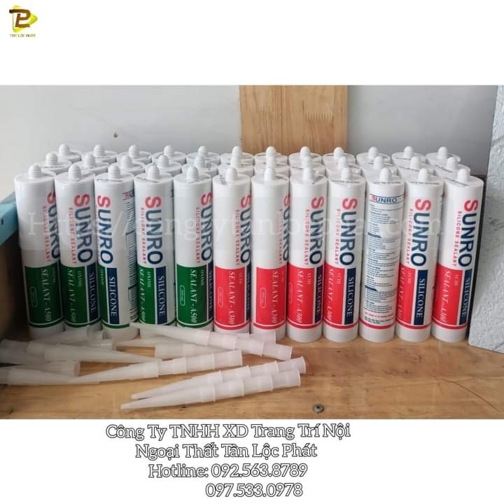Keo SILICONE SUNRO Cao Cấp Bền Vững Với Thời Gian 003 uy tín chất lượng ...